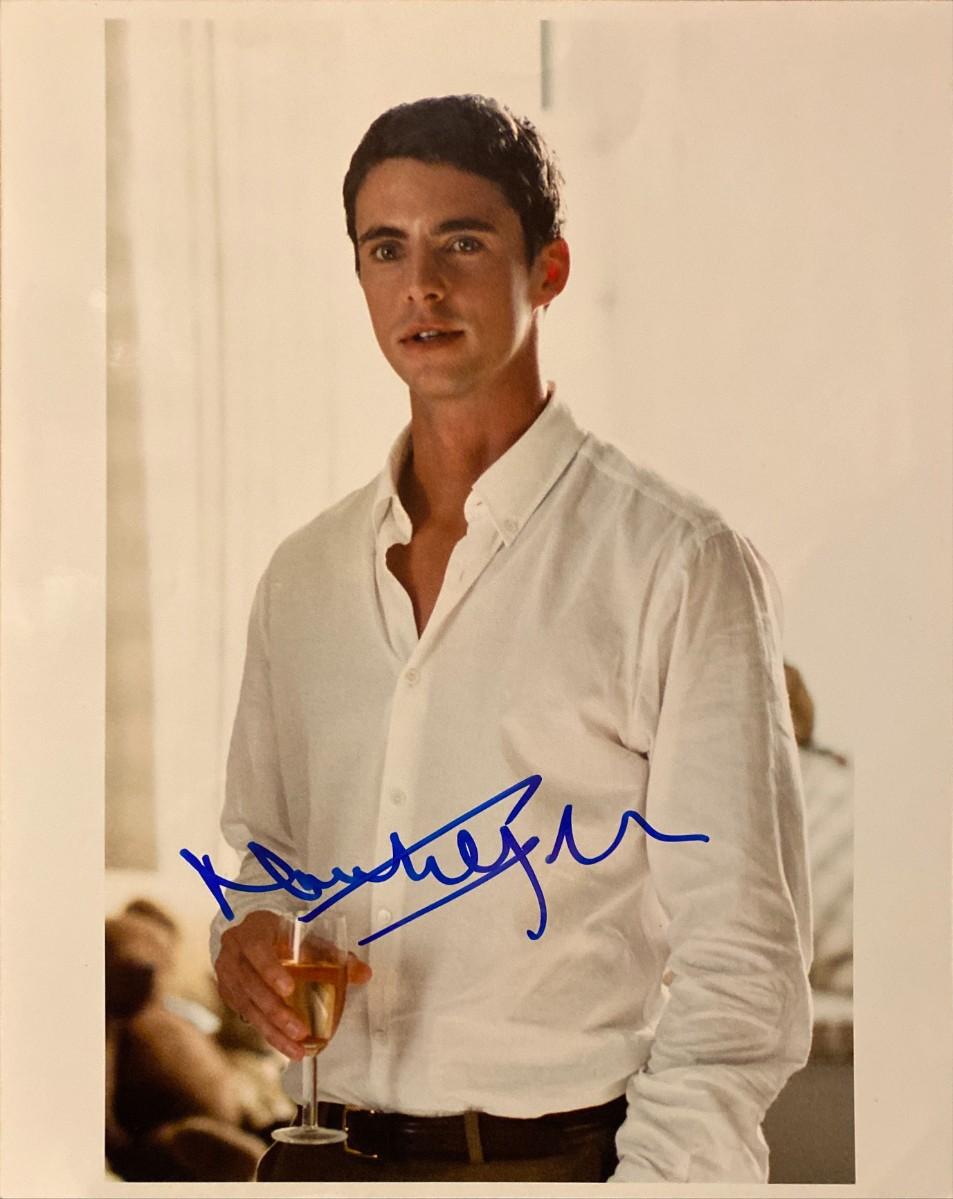Matthew Goode signed movie photo | EstateSales.org