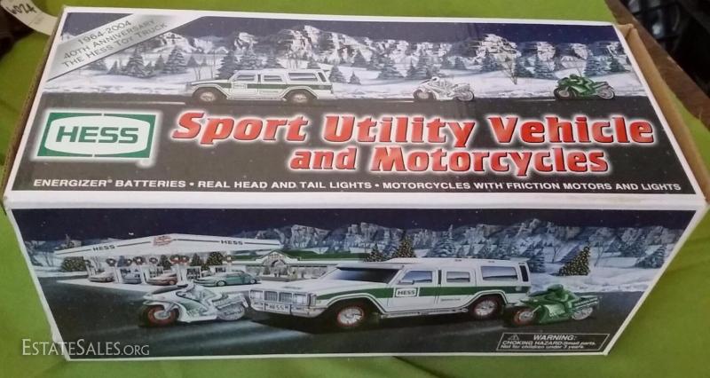 2004 Hess sport utility vehicle and motorcycles | EstateSales.org
