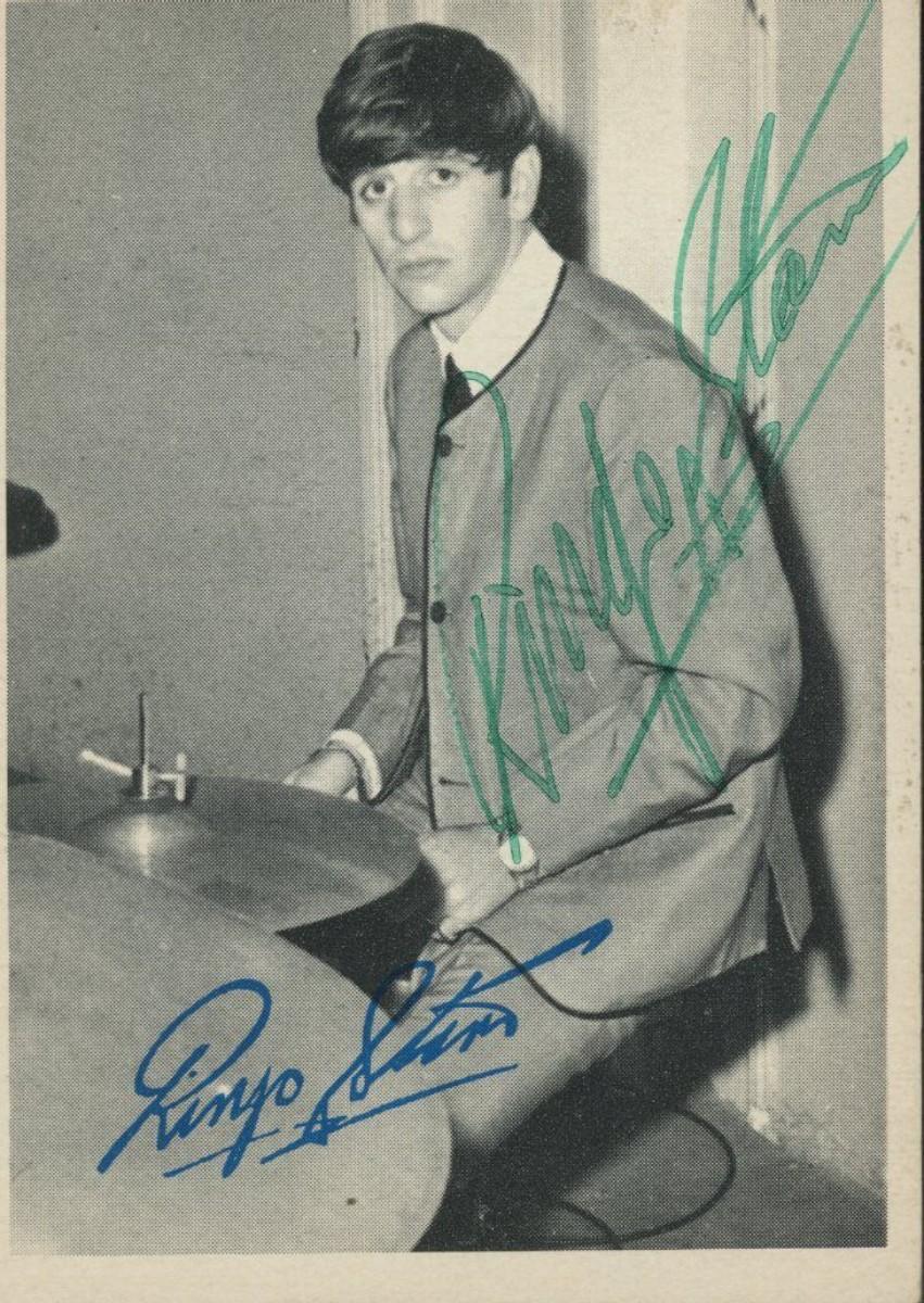 Ringo Starr signed photo. GFA Authenticated | EstateSales.org