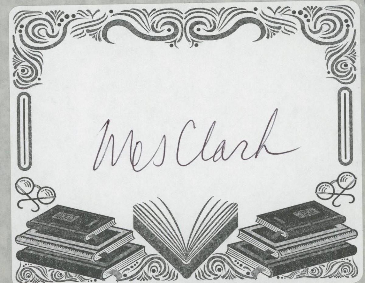Wes Clark signed bookplate | EstateSales.org