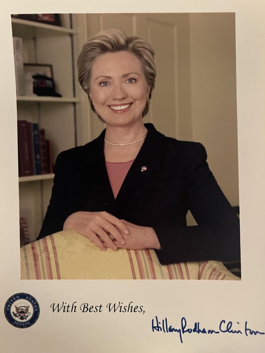 Hillary Clinton facsimile signed photo | EstateSales.org