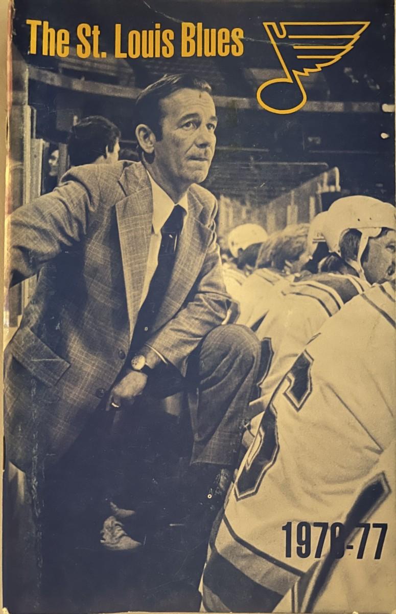 St. Louis Blues 1976-77 team program | EstateSales.org