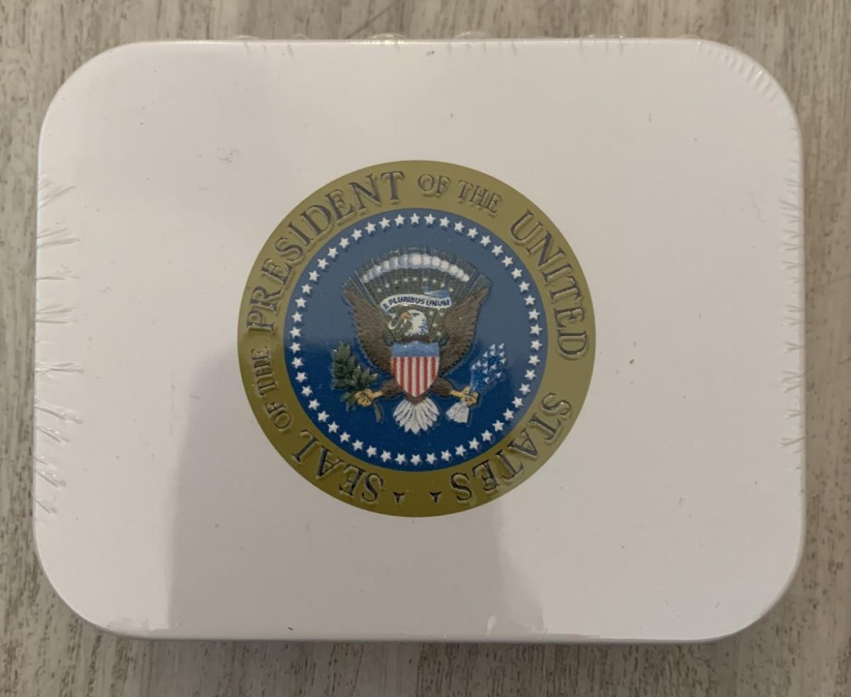 Donald Trump Presidential Seal White House Official tin of MINTS ...