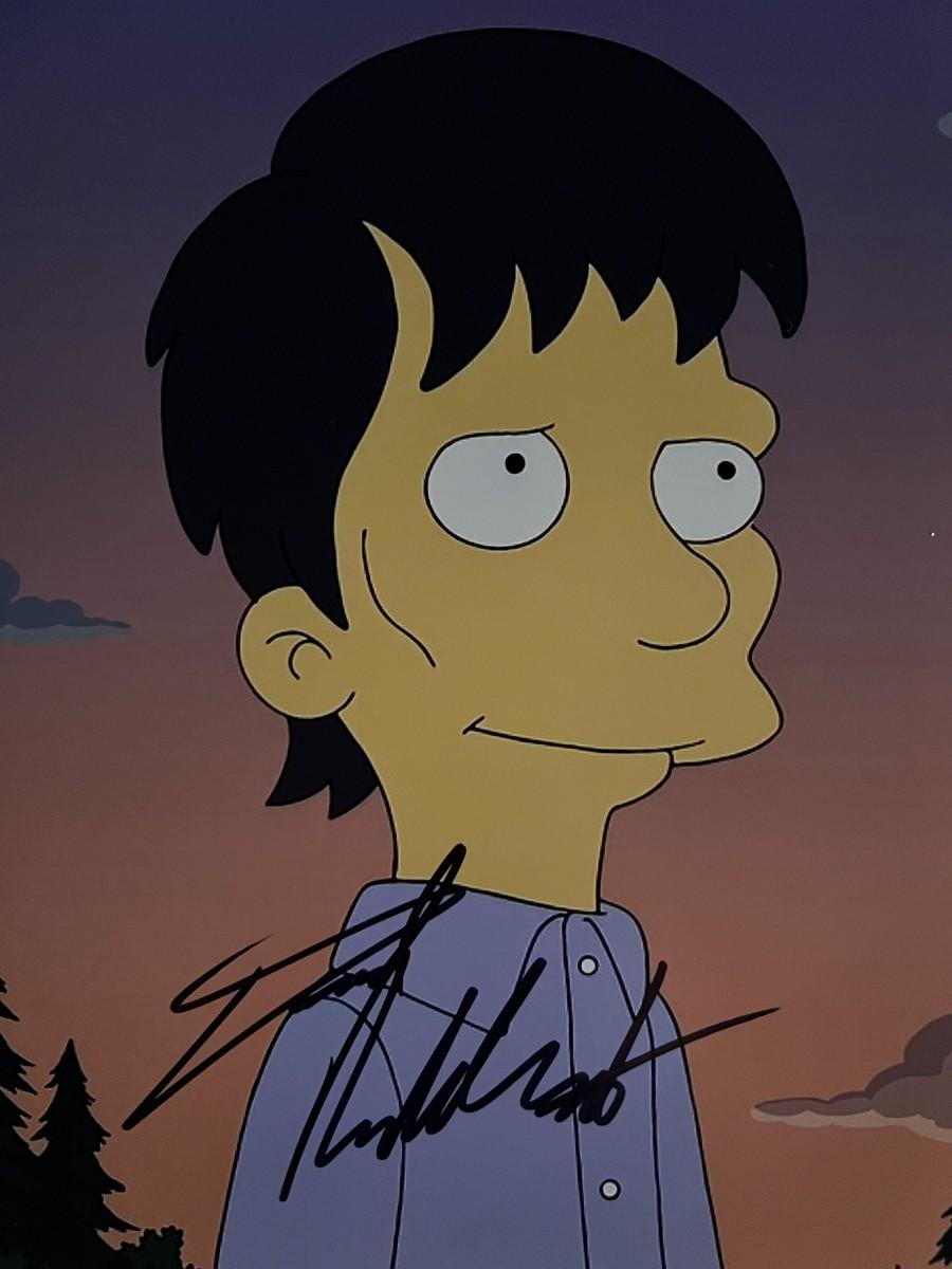 The Simpsons Daniel Radcliffe signed photo | EstateSales.org