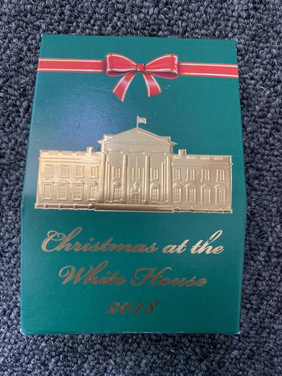 Donald Trump facsimile signed 2018 holiday chocolate box | EstateSales.org