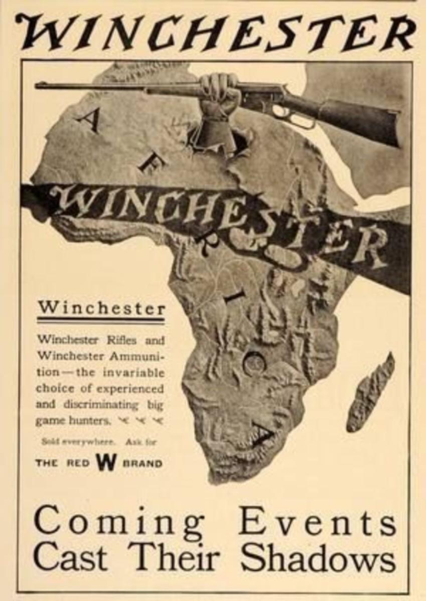 Winchester Reprint Gun ad | EstateSales.org