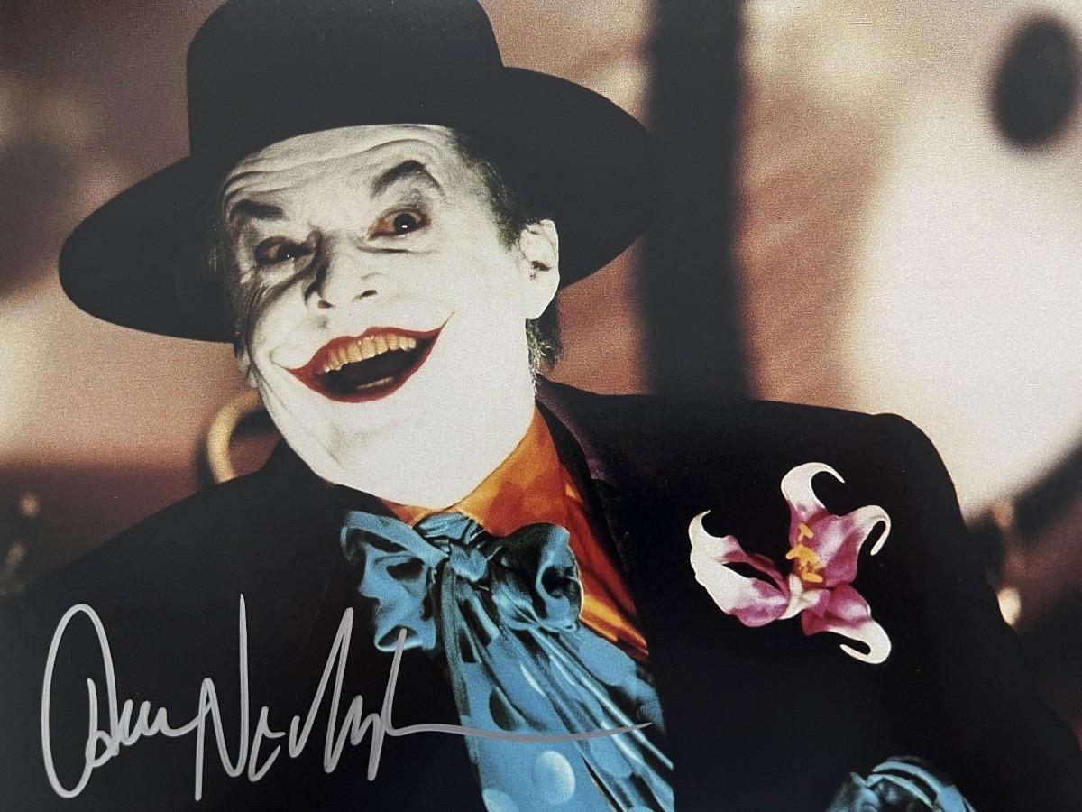 Batman Jack Nicholson signed photo | EstateSales.org
