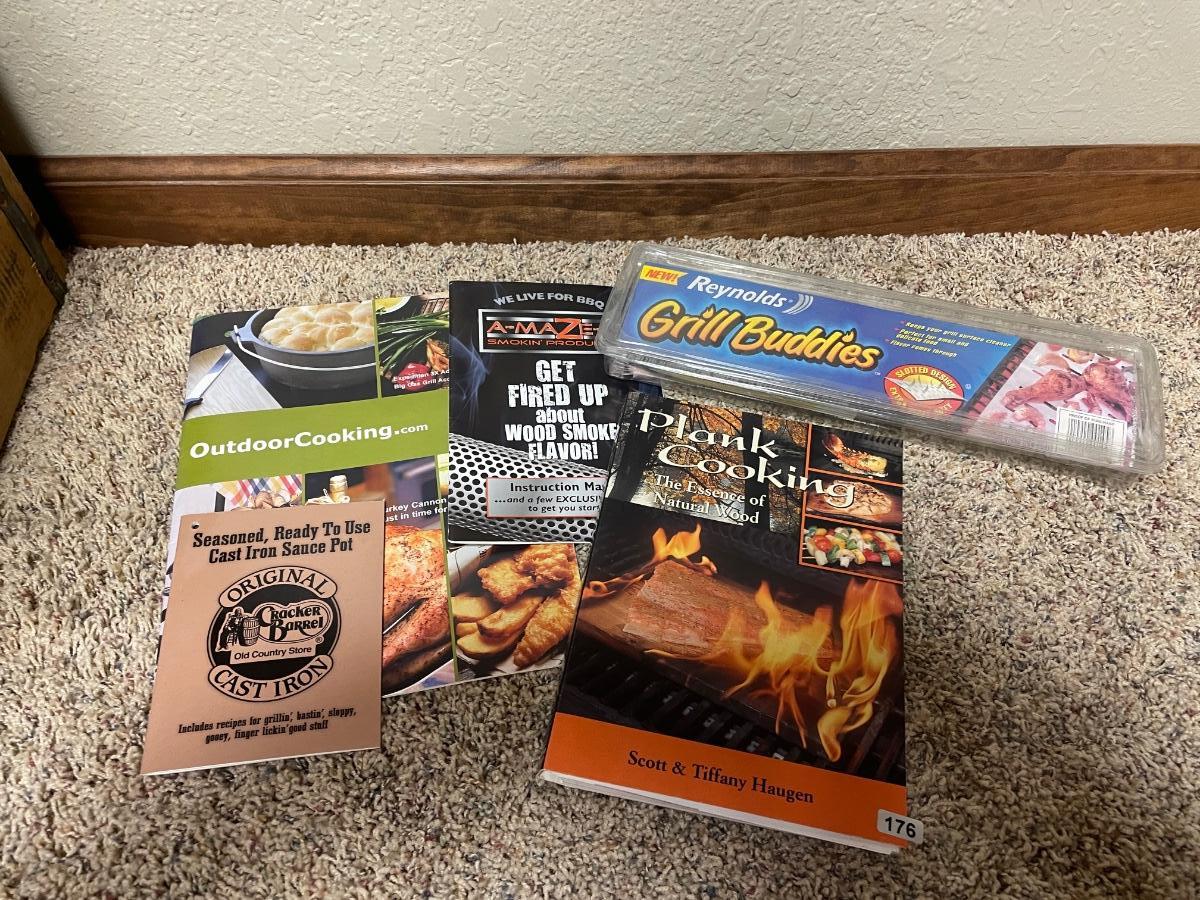 Outdoor cooking books | EstateSales.org