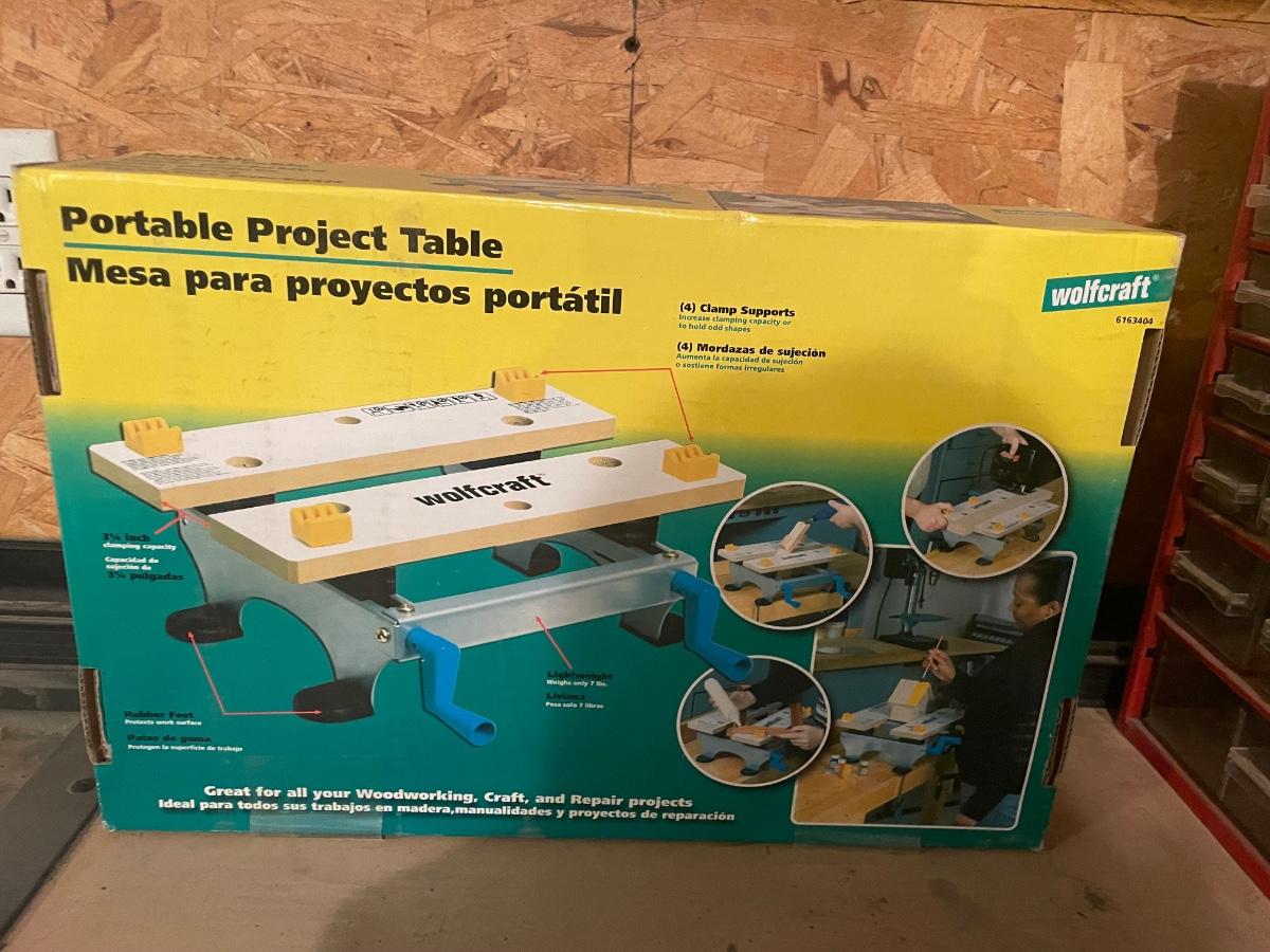 Portable project table still new inbox | EstateSales.org