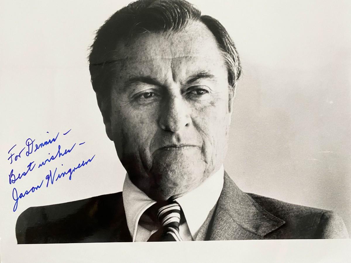 Jason Wingreen signed photo | EstateSales.org