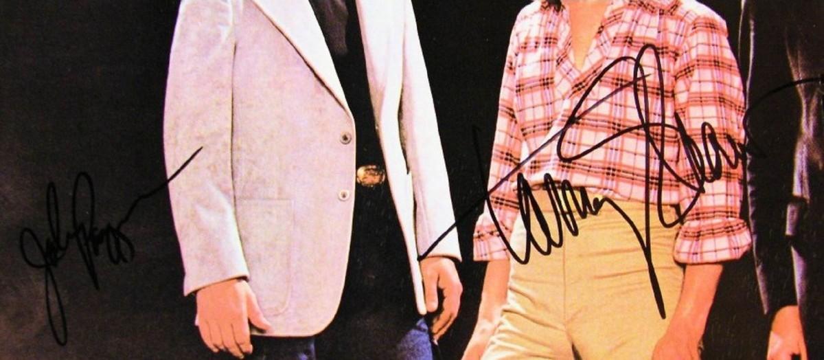 Styx Pilots signed album insert poster | EstateSales.org