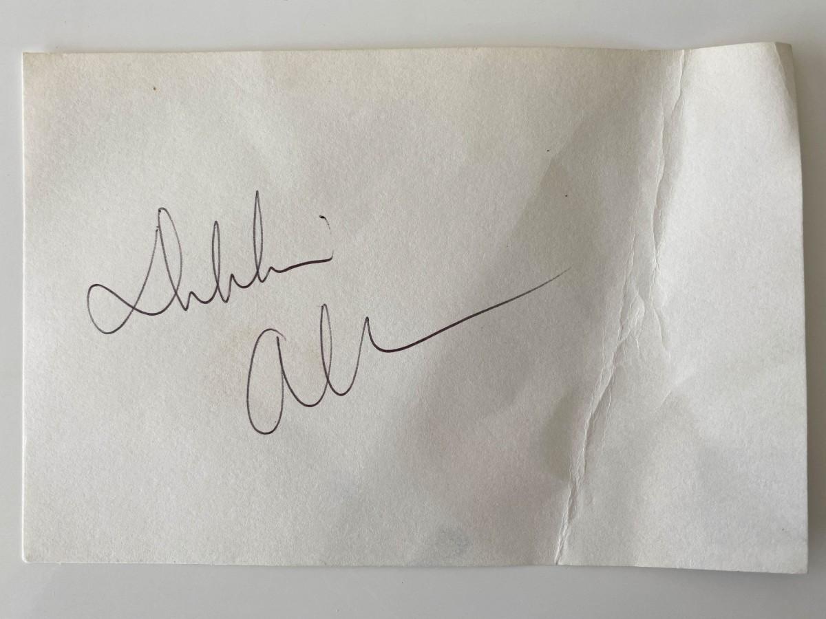 Grey's Anatomy Debbie Allen Signature Cut | EstateSales.org