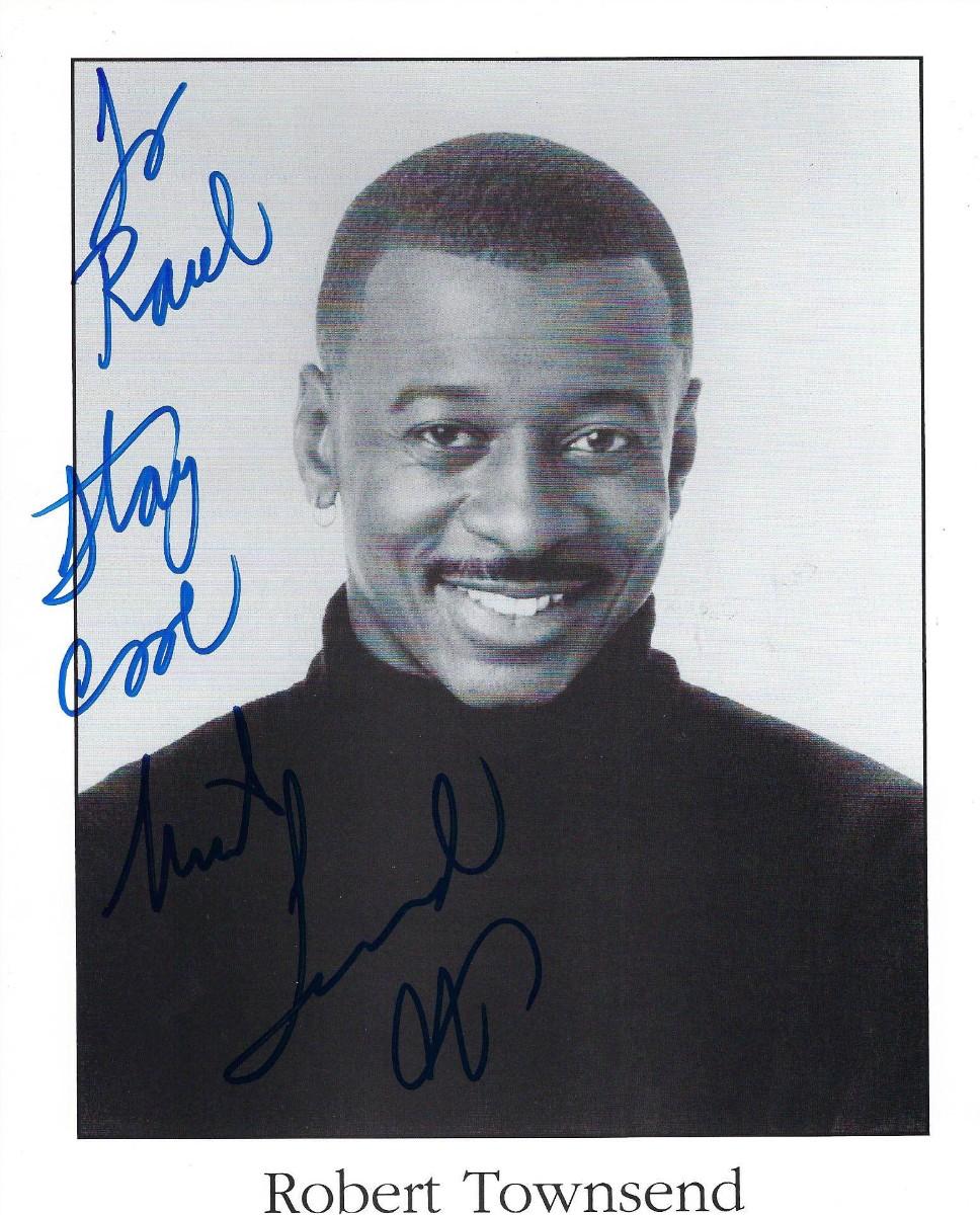 Hollywood Shuffles Robert Townsend signed photo | EstateSales.org