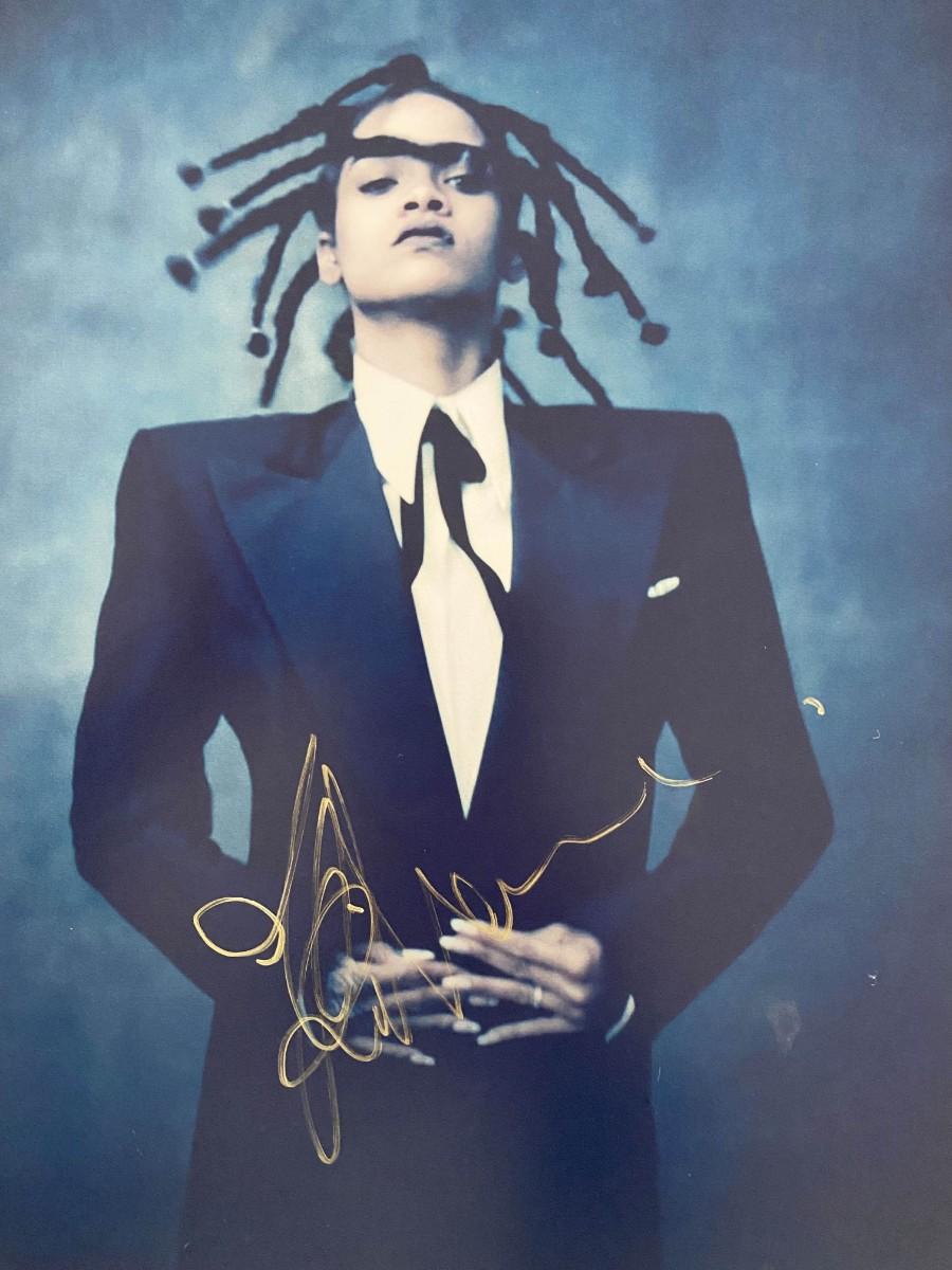 Rihanna signed photo | EstateSales.org