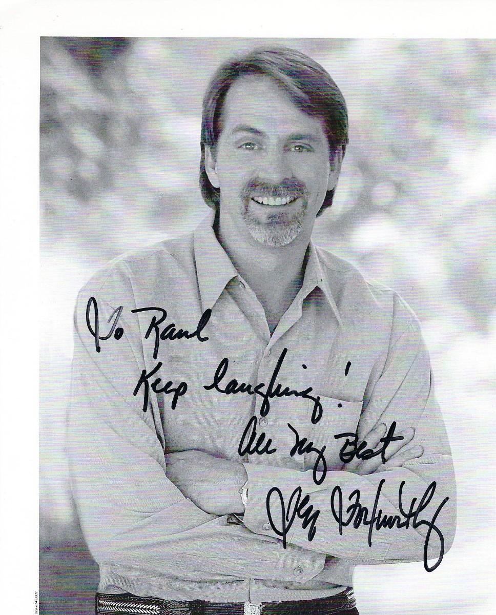 Jeff Foxworthy signed photo | EstateSales.org
