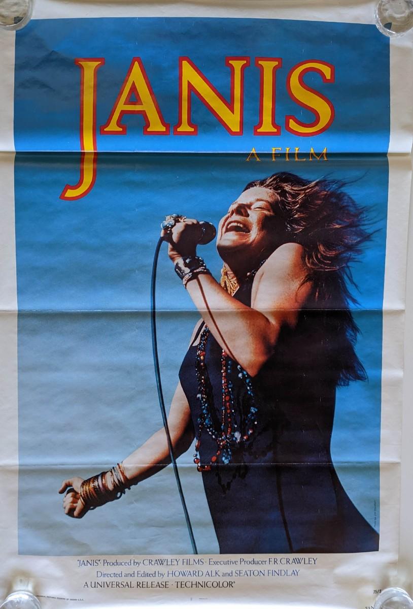 Janis 1974 original One Sheet Movie Poster | EstateSales.org