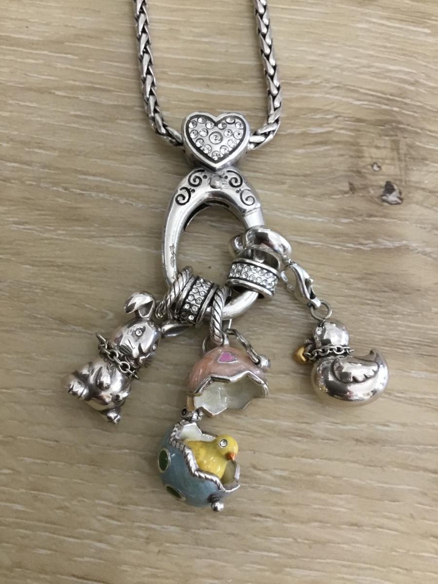 Brighton vintage charm necklace | EstateSales.org