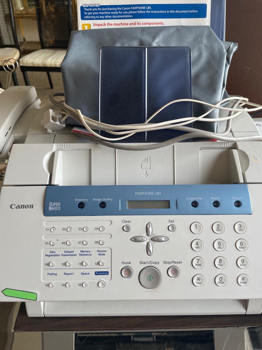 Canon Fax machine | EstateSales.org