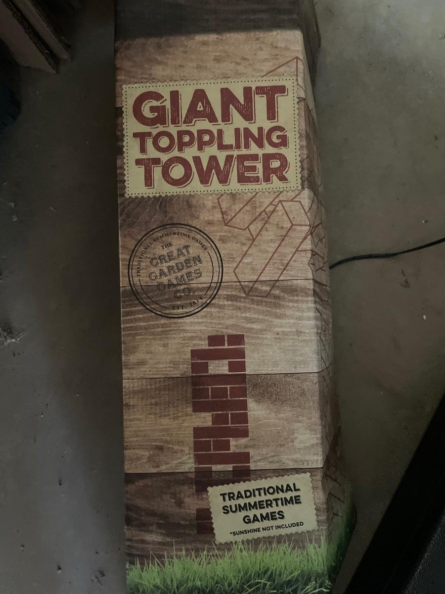 Garden games Toppling Tower | EstateSales.org