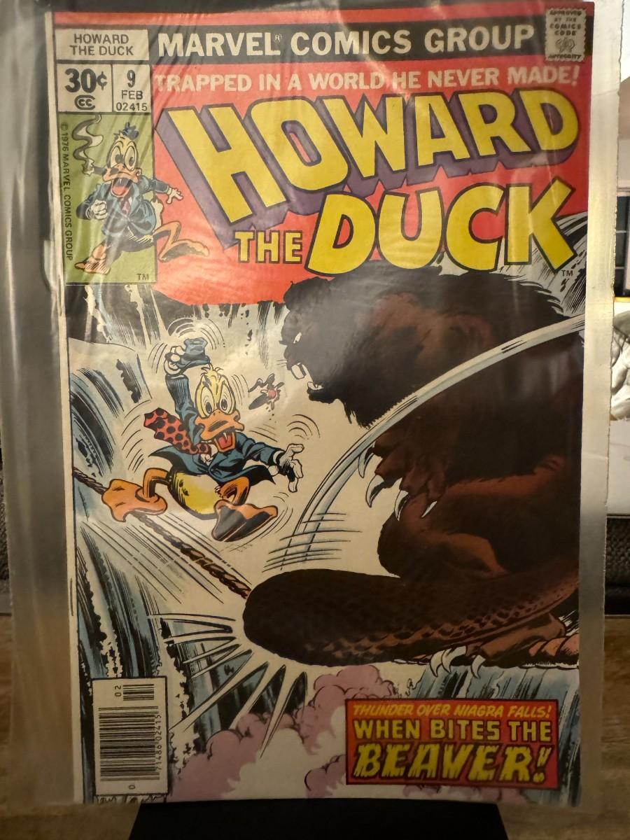 Marvel Howard the Duck #9 "When Bites the Beaver " | EstateSales.org