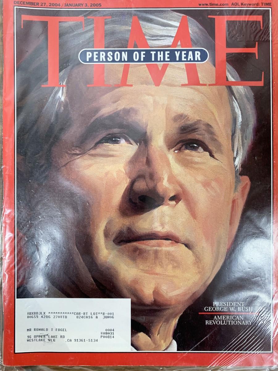 TIME Magazine 2004 George W. Bush Issue | EstateSales.org