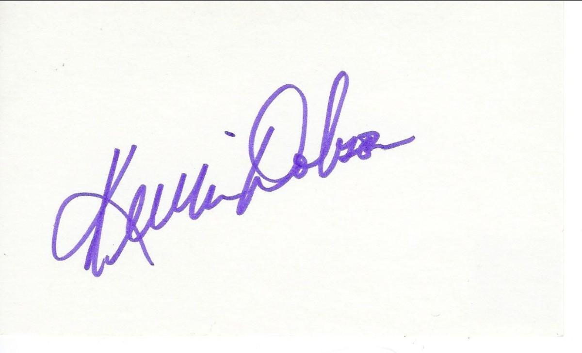Kevin Dobson original signature | EstateSales.org