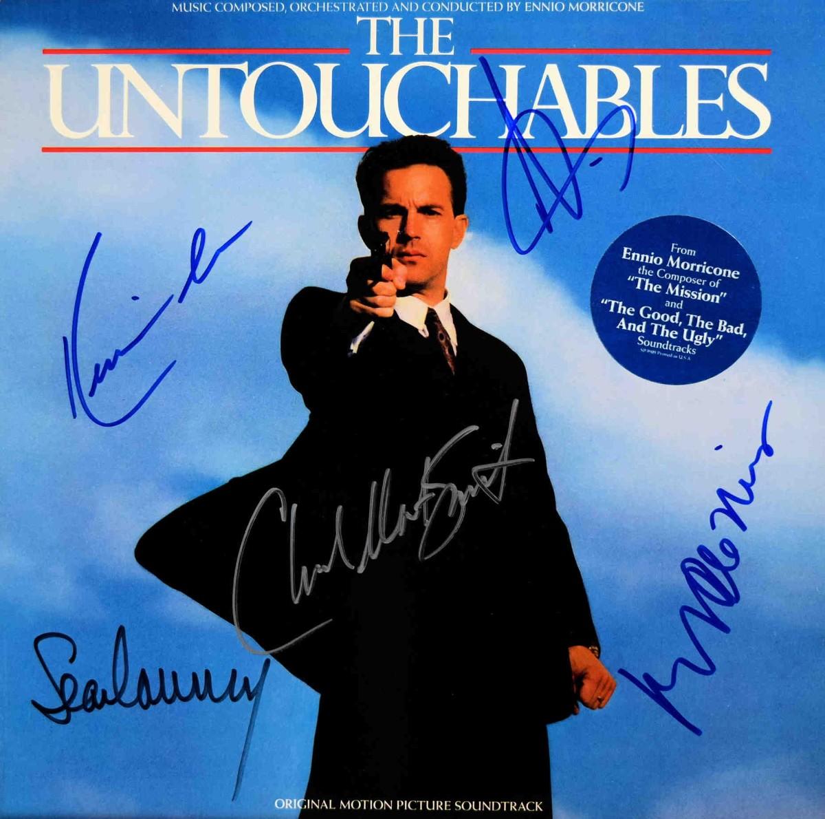 The Untouchables cast signed soundtrack | EstateSales.org