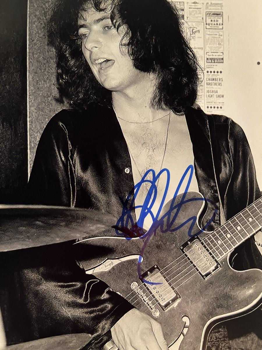 Deep Purple Ritchie signed photo | EstateSales.org