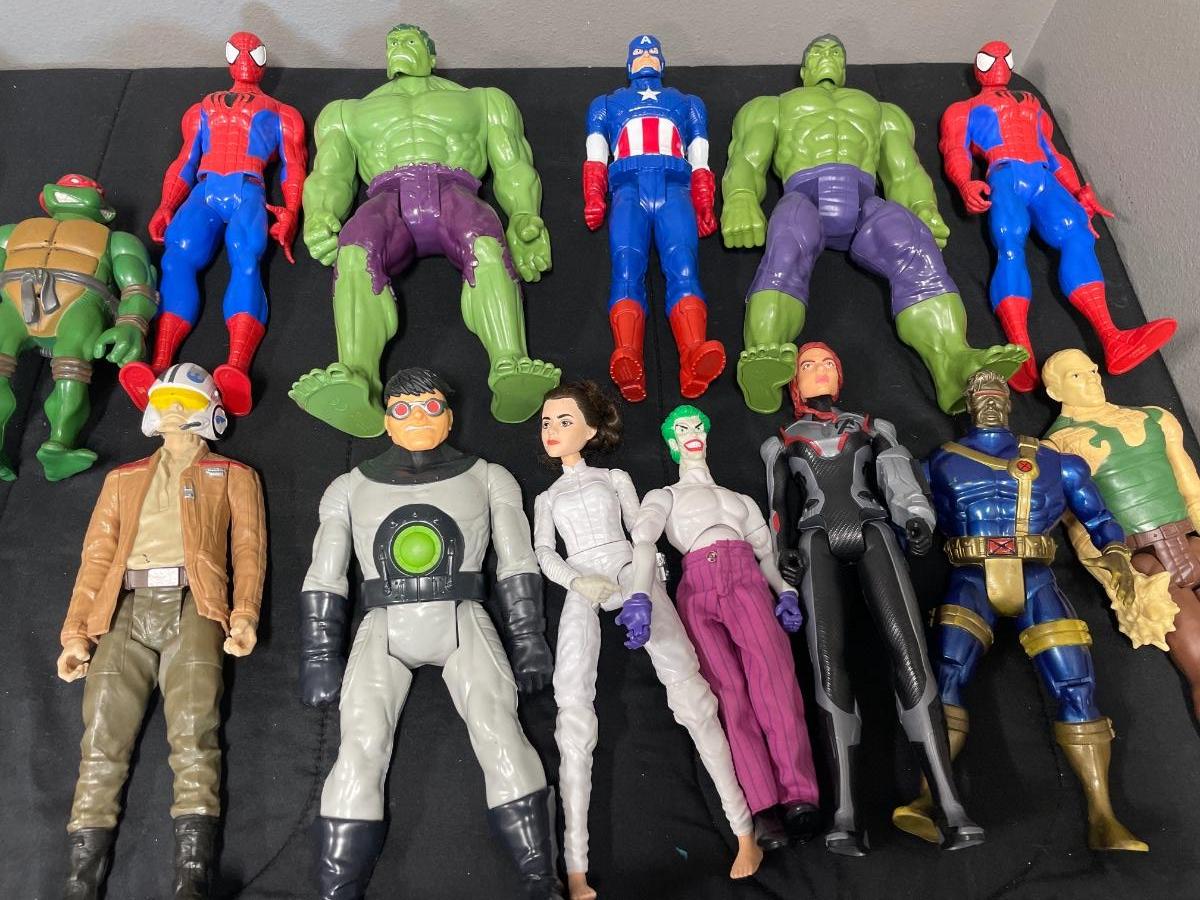 Large Action Figures EstateSales Large Action Figures EstateSales