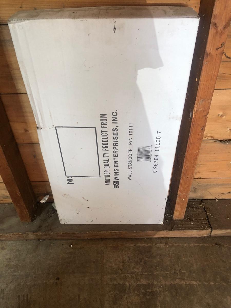 Wall standoff | EstateSales.org