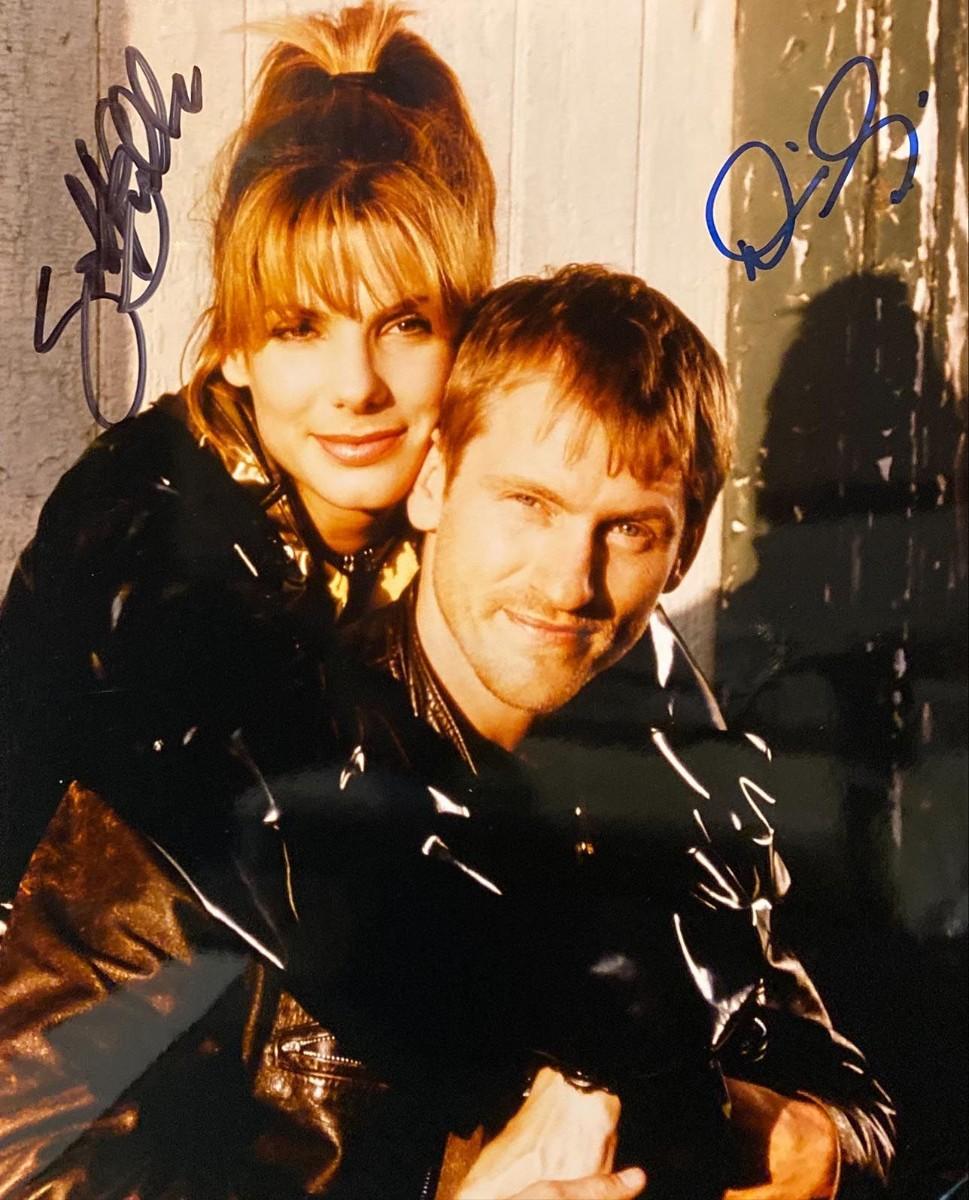 Two If by Sea Sandra Bullock and Denis Leary signed movie photo ...