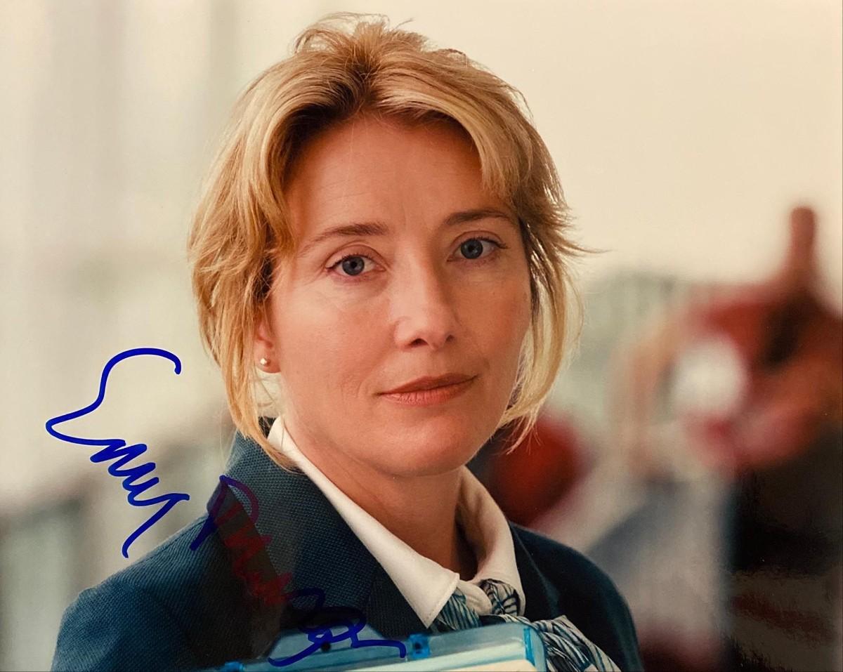 Last Chance Harvey Emma Thompson signed movie photo | EstateSales.org
