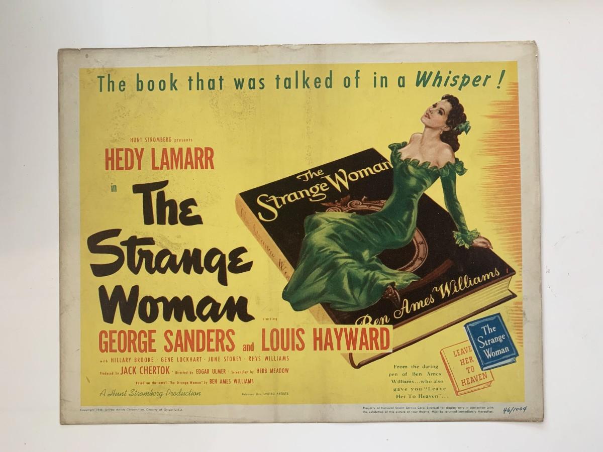 The Strange Woman original 1946 vintage lobby card | EstateSales.org