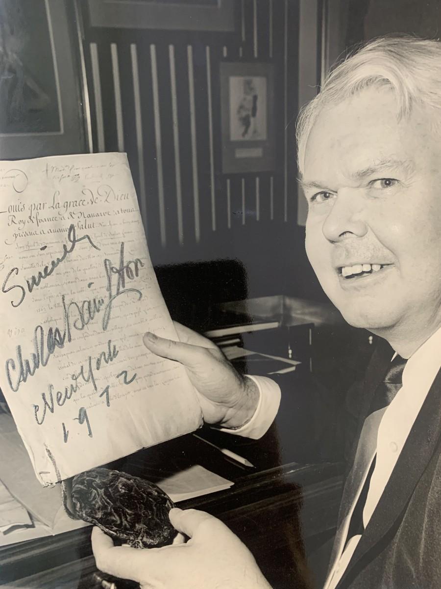 Charles Hamilton signed photo | EstateSales.org