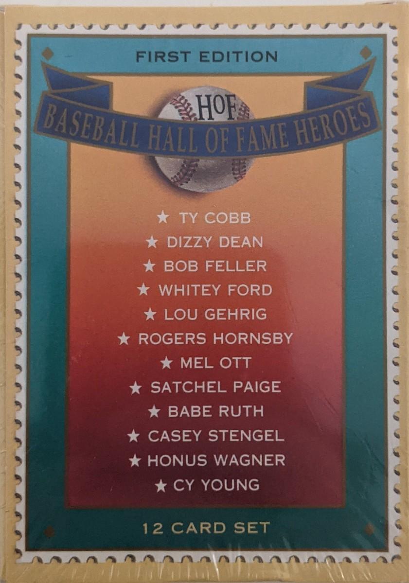 Baseball Hall Of Fame Heroes Official Baseball Card Stamps ...