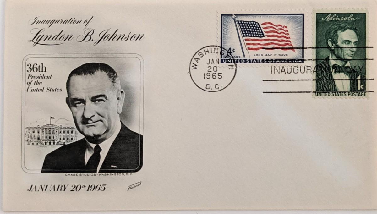 1965 Inauguration Of Lyndon B. Johnson First Day Cover - Jan. 20 1965 ...