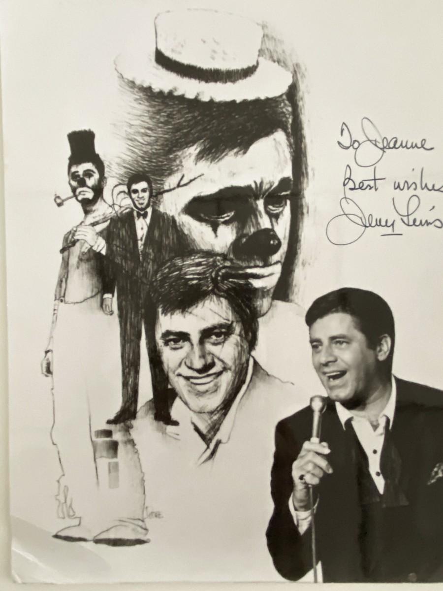 Jerry Lewis signed photo | EstateSales.org