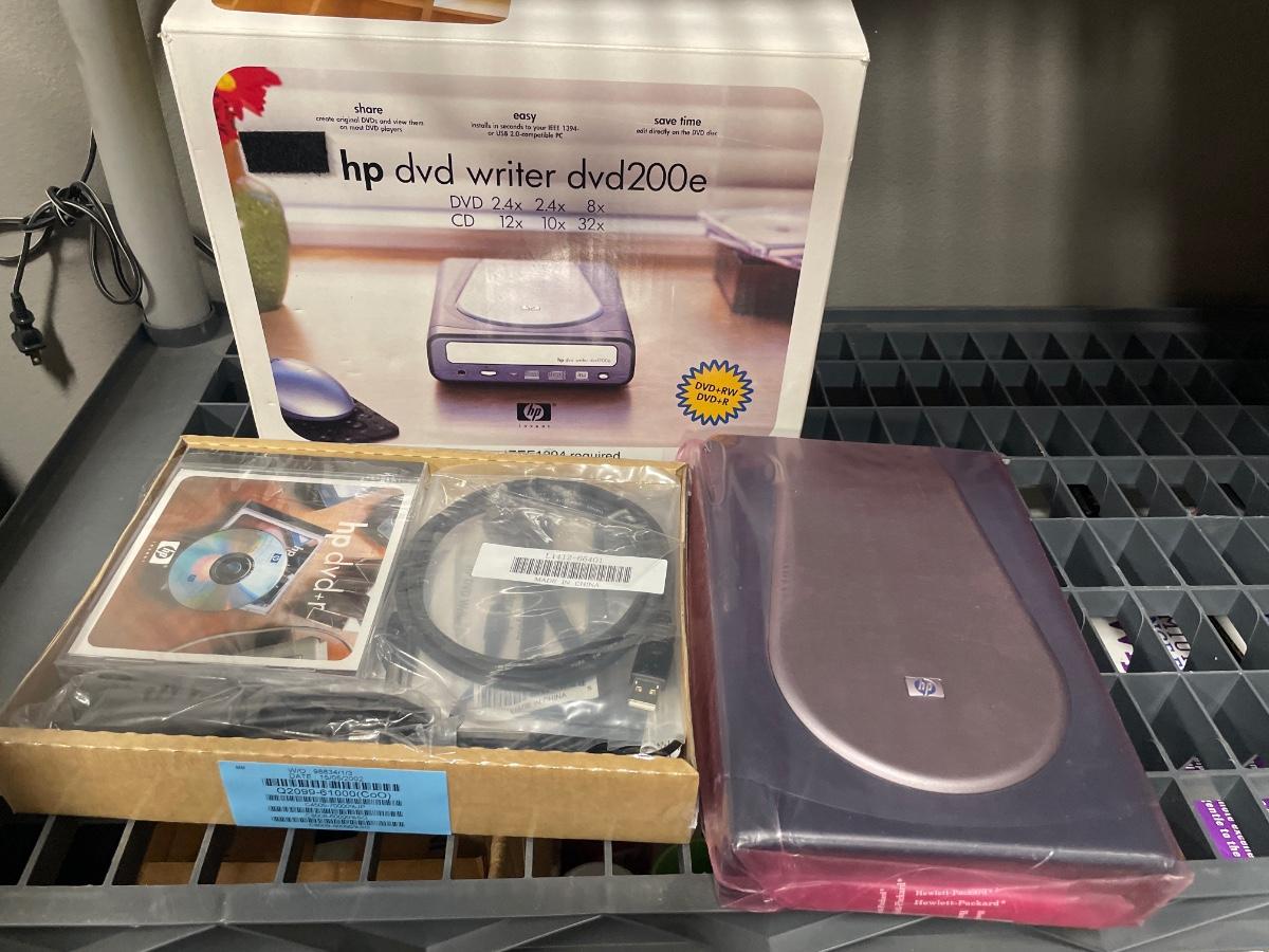 HP DVD writer in box | EstateSales.org