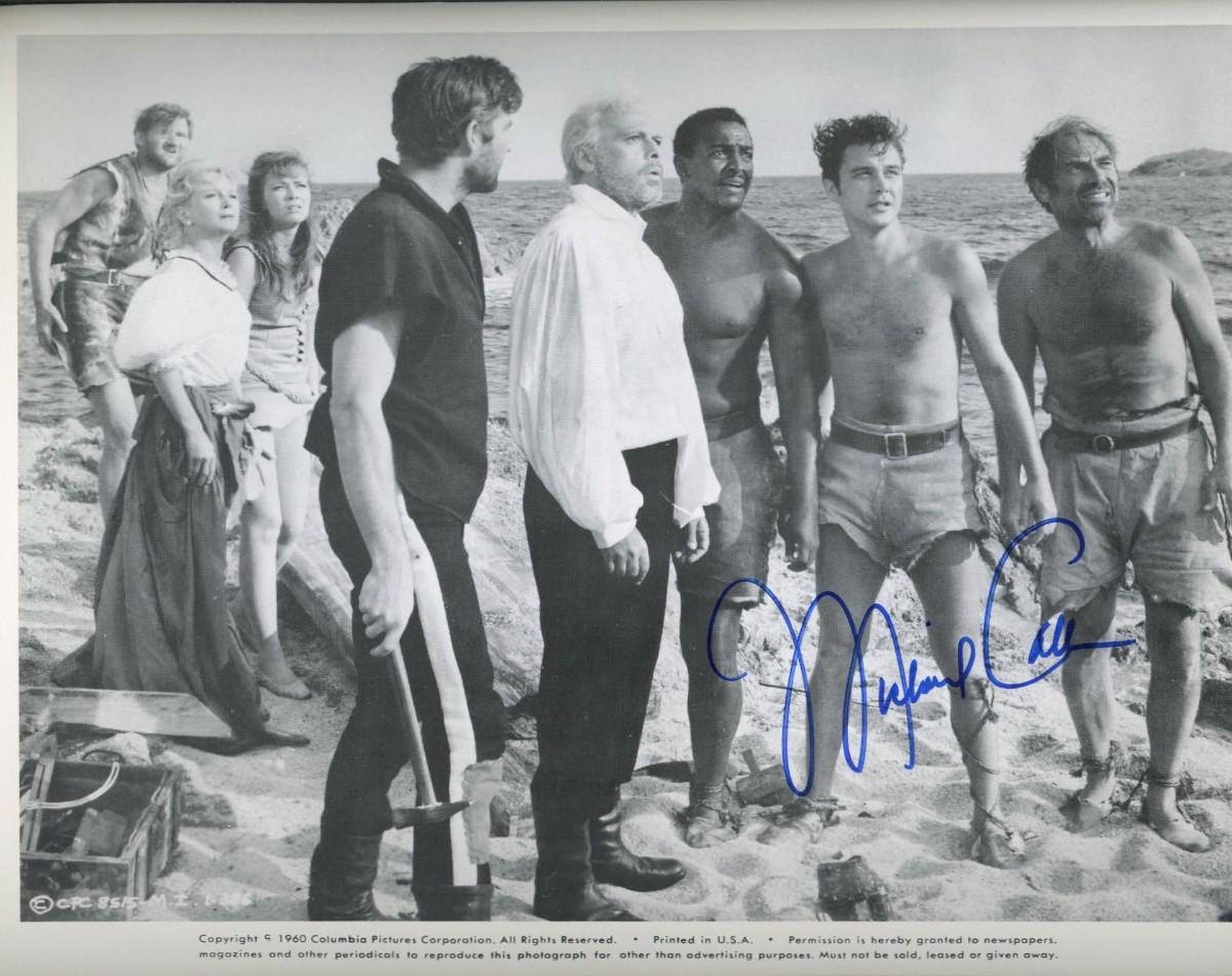 Michael Callan signed Mysterious Island movie still | EstateSales.org