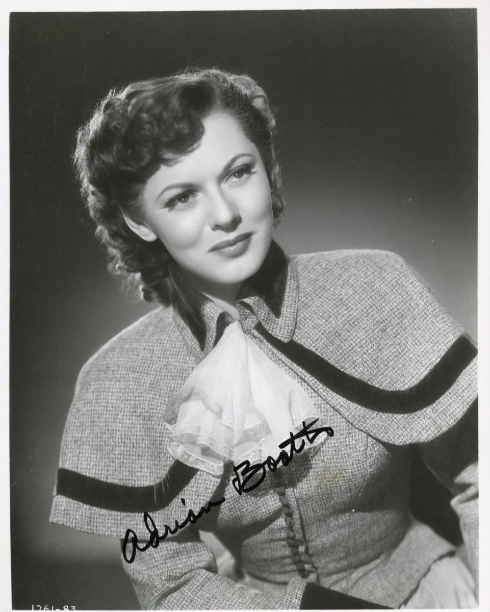 Adrian Booth signed photo | EstateSales.org