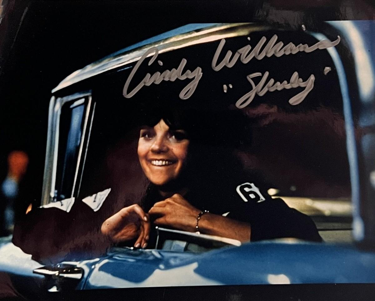 American Graffiti Cindy Williams signed photo | EstateSales.org