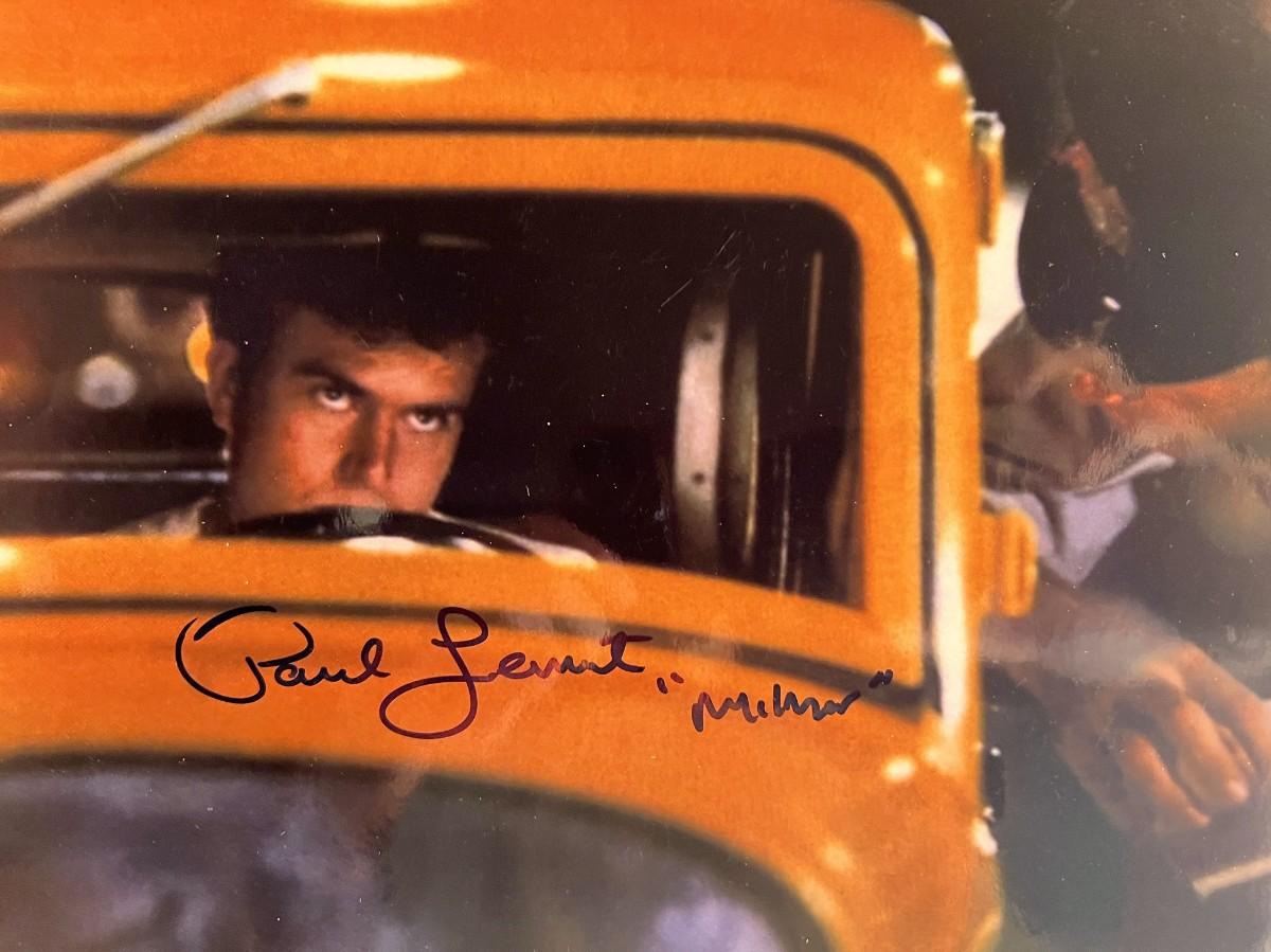 American Graffiti Paul Le Mat signed photo | EstateSales.org