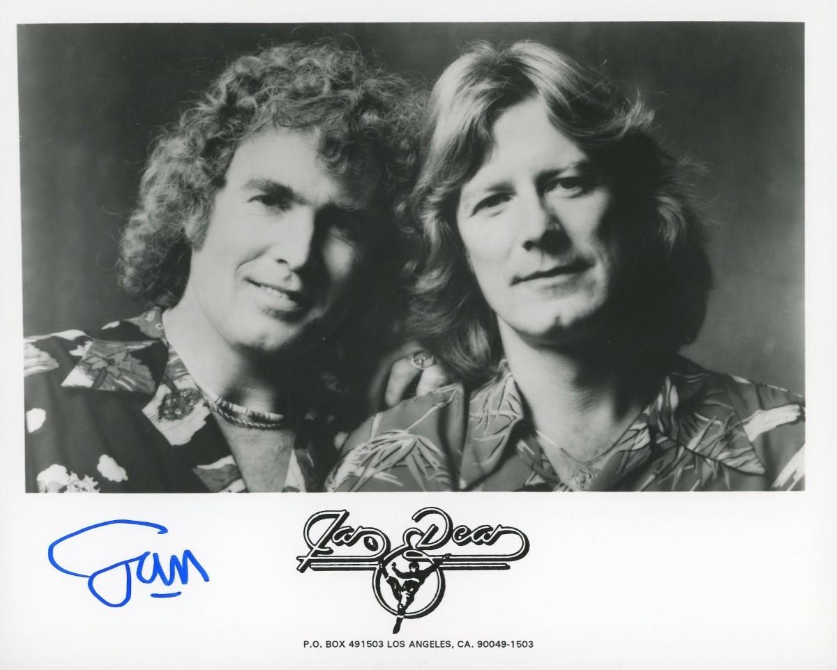 Jan and Dean signed promo photo | EstateSales.org