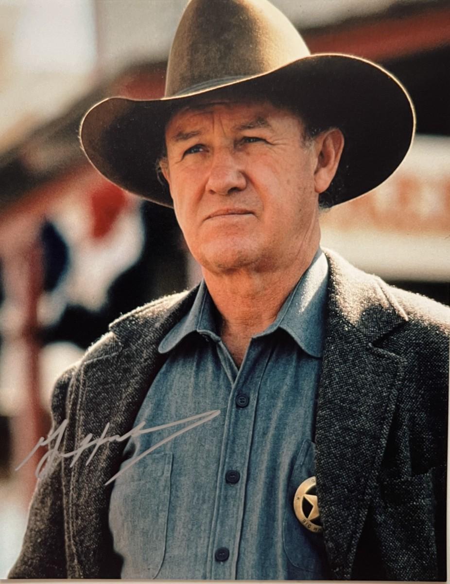 Unforgiven Gene Hackman signed photo | EstateSales.org