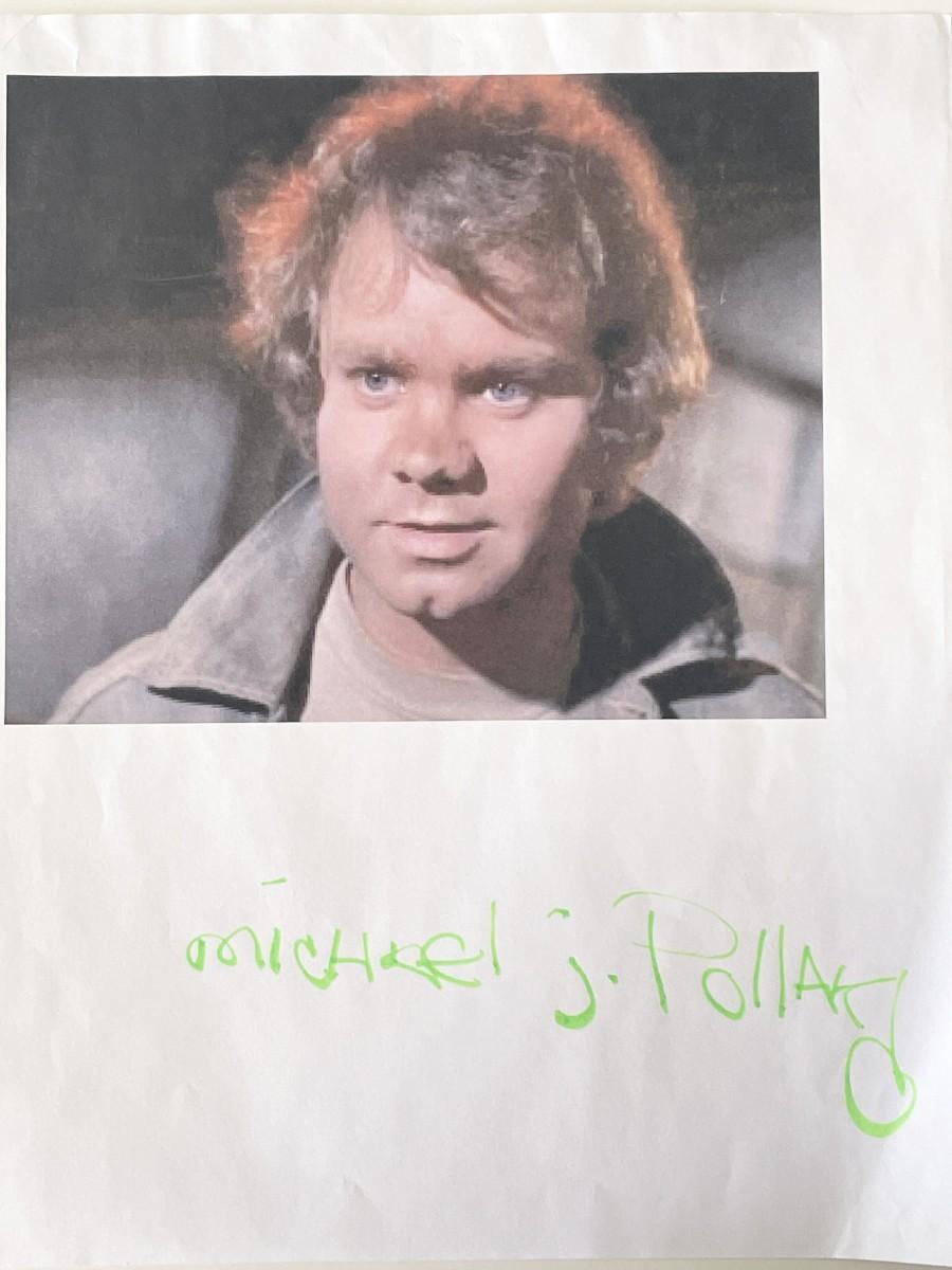 Bonnie and Clyde actor Michael J. Pollard signed photo | EstateSales.org