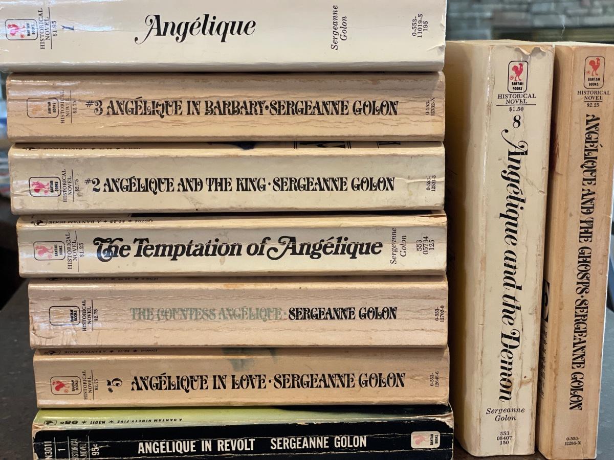 Angelique series paperback books | EstateSales.org