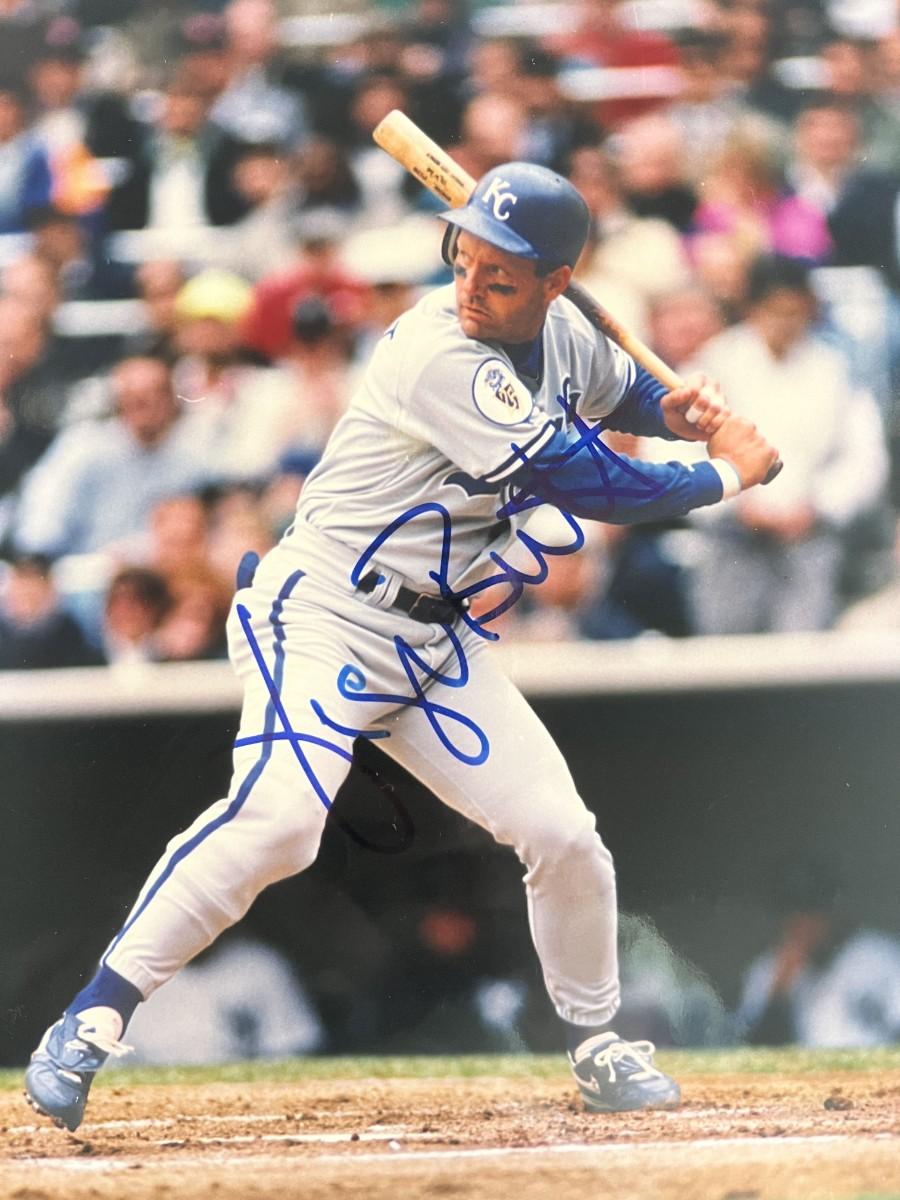 George Brett signed photo. GFA authenticated | EstateSales.org