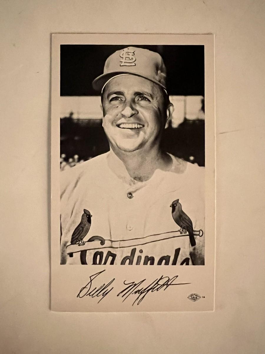 Billy Muffett facsimile signed photo. 3x5 inches | EstateSales.org