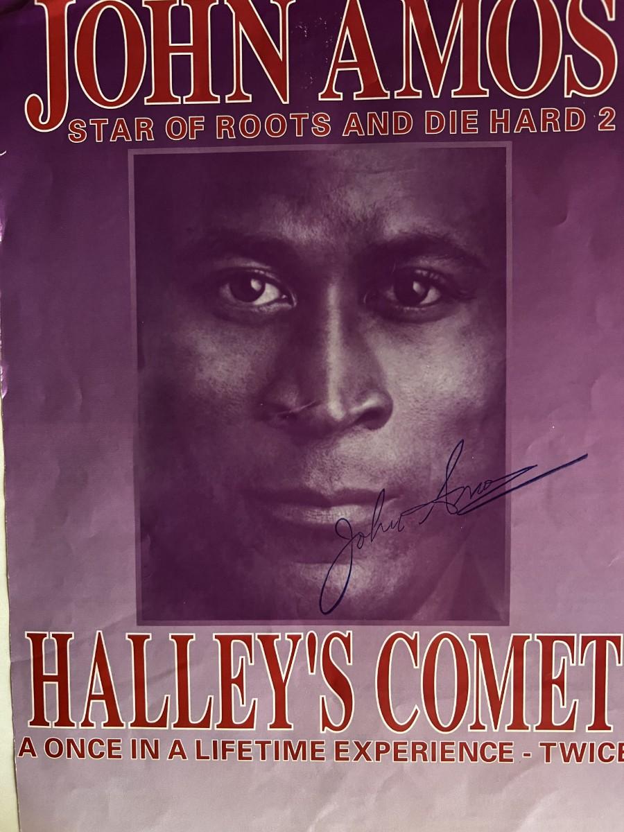 John Amos signed program | EstateSales.org