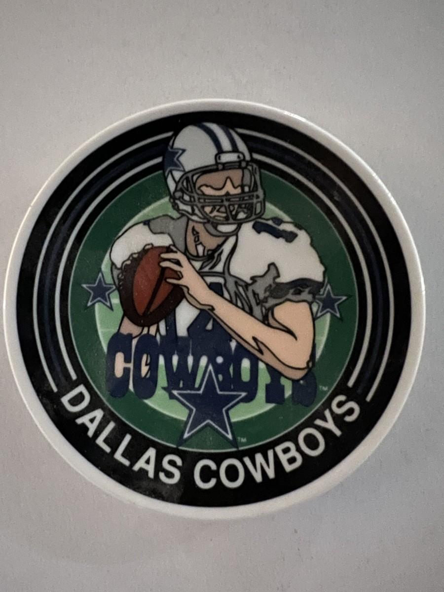 Dallas Cowboys vintageporcelain plate | EstateSales.org